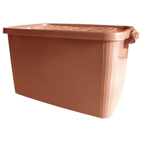 เซพแพ็ค กล่องล้อเลื่อน พร้อมฝาล็อก ความจุ 100 ล Makro Pro