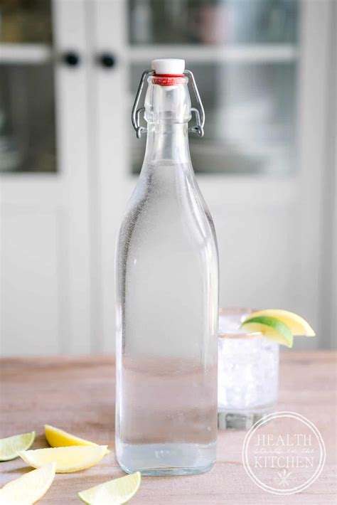 Homemade Sparkling Mineral Water Health Starts In The Kitchen