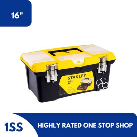 Stanley 16 Tool Box With 2 Organizer Bit Holder Lazada Ph