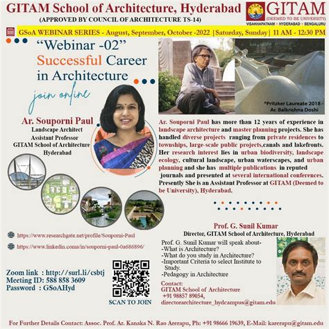 Gitam School Of Architecture Gsoa On Linkedin Experentiallearning Academicexcellence…