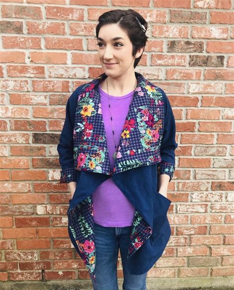 Alston Reversible Jacket Sewing Pattern From Sew To Grow Patterns New