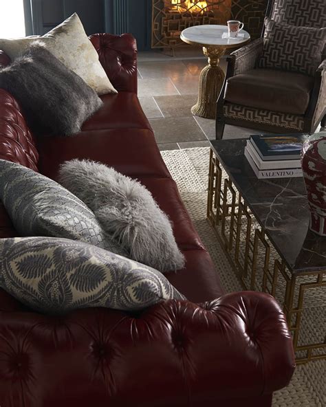 Kay Marble Tassel Table Neiman Marcus