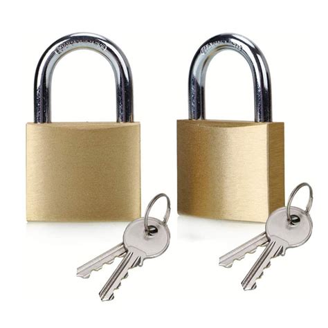 Solid Brass Keyed Alike Padlocks With Key Mm Wide Lock Body Padlocks And Keyed Alike Padlocks