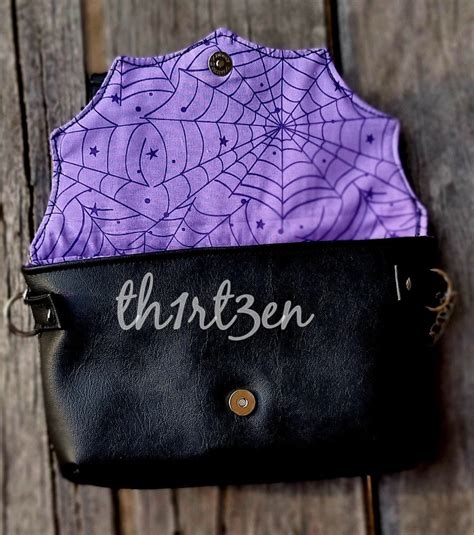 Pattern The Greedy Clutch Spooky Flap Add On Pack Hollow Bag Creations