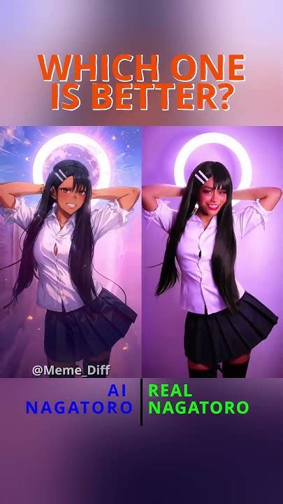 Ai Nagatoro Vs Real Nagatoro Hypno Dance Credit Princess Sachiko Aianime Youtube