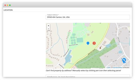 Geocode An Unknown Address Appraisal Inbox
