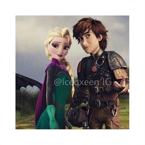 Pin By Lovegirl On Hiccelsa ~ Couple Cartoon Frozen Sisters