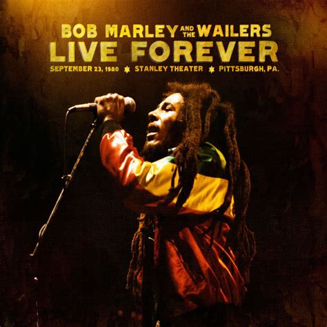 Car Tula Frontal De Bob Marley And The Wailers Live Forever Portada