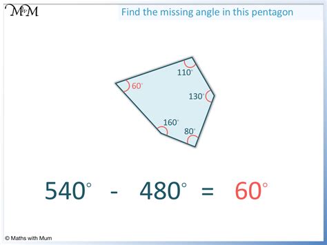 Angles In A Pentagon Maths With Mum