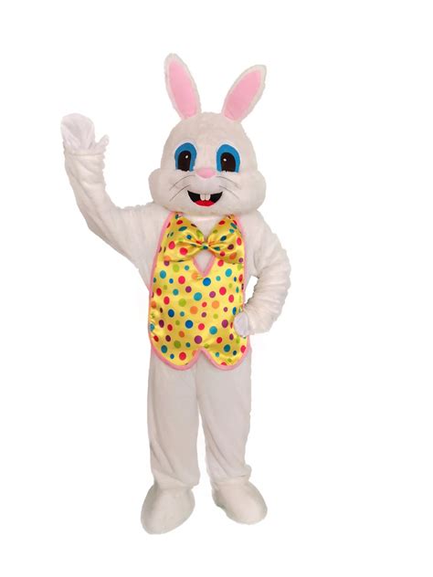 Easter Party Rabbit Costume Bunny Mascot Walking Costume Adult Size