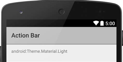 Estilizar La Action Bar Añadir La Action Bar Desarrollador Android