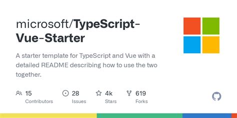Github Microsofttypescript Vue Starter A Starter Template For