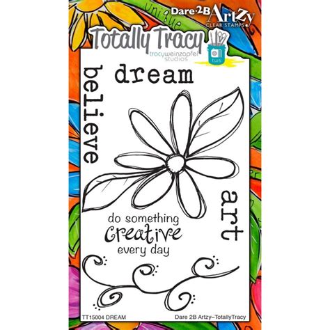 Totally Tracy Acrylic Stamps Dream Tt15004 Tracy Weinzapfel