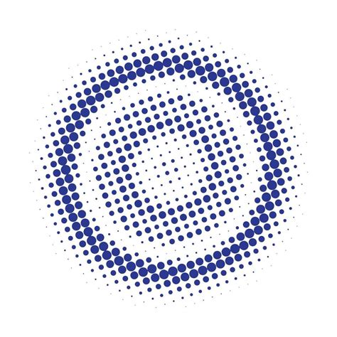 Circle Halftone Pattern Vector 13332783 Vector Art At Vecteezy