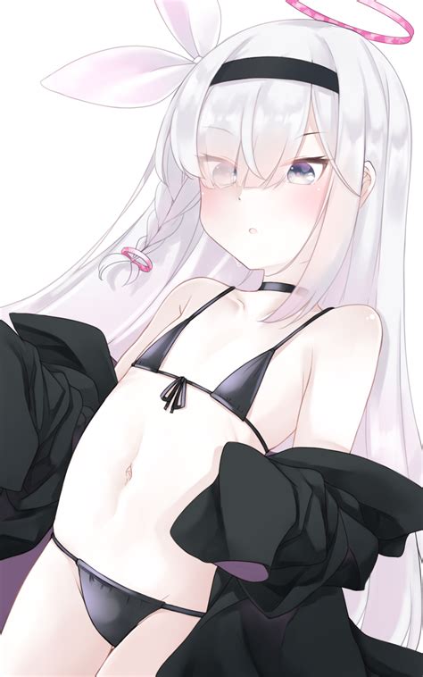 Comah Plana Blue Archive Blue Archive Commentary Request Highres 1girl O Bare