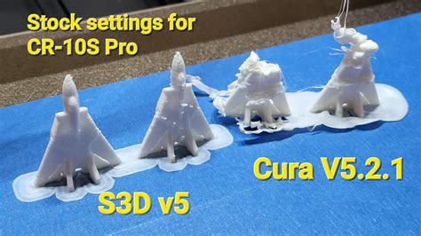 New Simplify3d V50 Vs Cura Default Settings Interesting Rfixmyprint