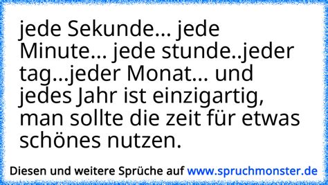 Jeder Sekunde Jede Minute Jede Stunde Jeder Tag Jede Woche Jeder