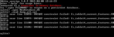 Procedure To Recover A Corrupted Sqlite3 Arcgis Mo Esri Community