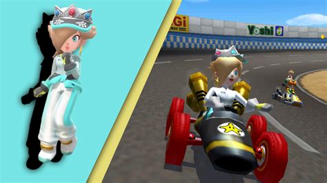 Rosalina Pro Racer Mod For Mario Kart 7 Mk7 Mods