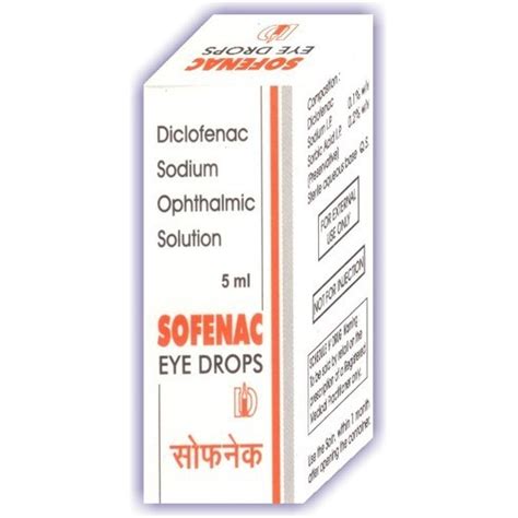 Diclofenac Sodium Eye Drops Age Group Adult Age Group Adult At 1 00