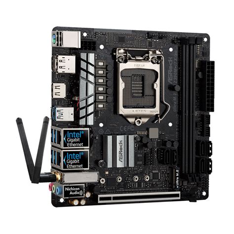 Mainboard เมนบอร์ด 1151 Asrock Z390m Itx Ac