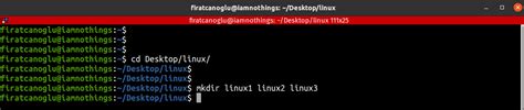 Örneklerle Linuxta Mkdir Komutu Nasıl Kullanılır Linux Data Linux