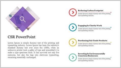 Free CSR PowerPoint Template Free And Google Slides Presentation