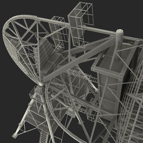 전파 망원경 천문대 3d 모델 149 Max 3ds Obj C4d Ma Free3d