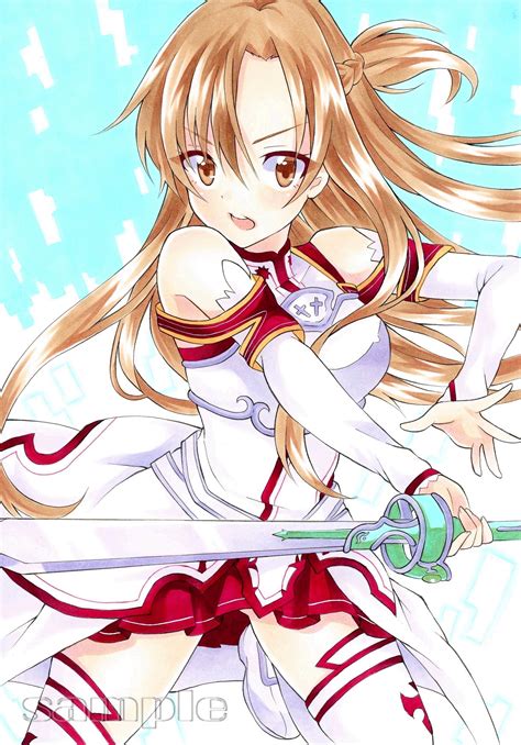 Asuna Sword Art Online Drawn By Yuiki Cube Danbooru