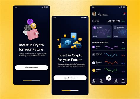 Crypto App UI Design Behance