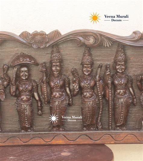 Dashavatharam 3 Feet Wallnut Shade