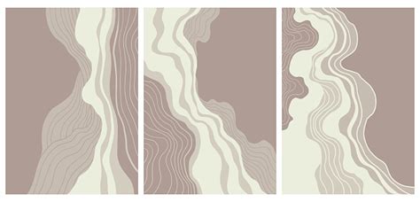 추상적 인 지형 삼부작 미니멀리스트 중반 세기 현대 미술 작품 0명에 대한 스톡 벡터 아트 및 기타 이미지 0명 그래픽 프린트 기하 도형 Istock