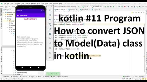 How To Convert Json To Modeldata Class In Kotlin Kotlins Pojo From Json Kotlin 11 Program