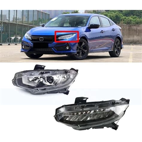 Honda Civic Headlight Led 2015 2020bumperheadfronthead Light Lamp