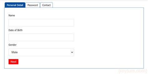 Python Flask Multi Step Registration Form With Mysql Jquery Roy Tutorials