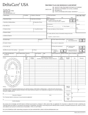 Deltacare Usa Claim Form Delta Dental Insurance Fill And Sign
