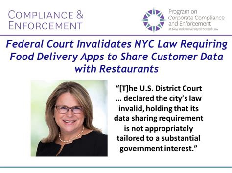 Phyllis Hurwitz Marcus And Rob Edwards Discuss The Recent Court Decision Invalidating A Nyc Law