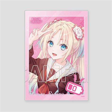 러브 라이브 하스노소라 여학원 스쿨 아이돌 클럽 아크릴 플레이트 Ver104기 스타트 오사와 루리노