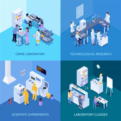 390 Forensics Lab Stock Illustrations Royalty Free Vector Graphics