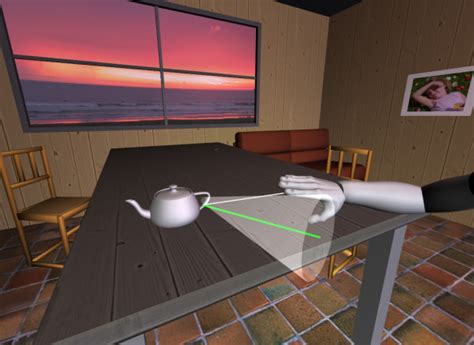 Virtual Environment Design The Design Of A Virtual Living Room Is Download Scientific Diagram