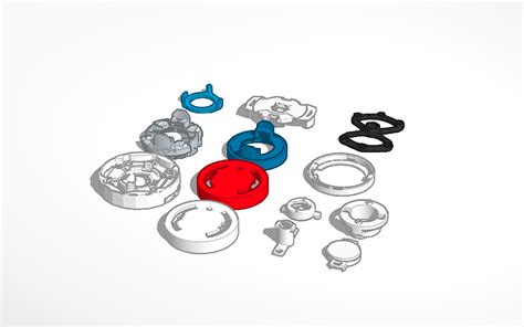 3d Design Beyblade Burst Full Set For Beyblades Tinkercad