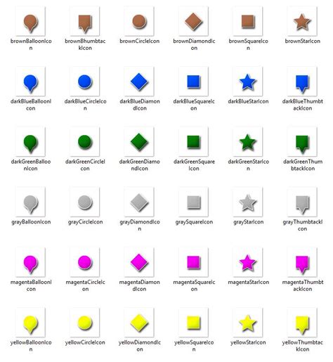 Extended Color Options Agol Shapes Point Symbols Esri Community