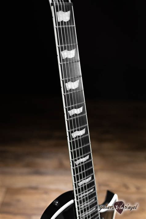 Esp Ltd Ec 1007 Baritone Evertune 7 String Guitar Black Guitars To