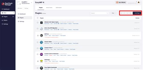 How To Manage Websites With Eazy Plugin Manager Remote Eazyplugins