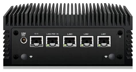 Fanless Intel N100 Mini Pc Supports Poe Power Input Provides Four 2