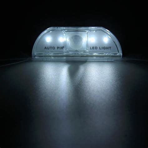 PIR Wireless Home Door Keyhole Light Lamp Motion Sensor Detector LED Light 4 Leds Led Sensor