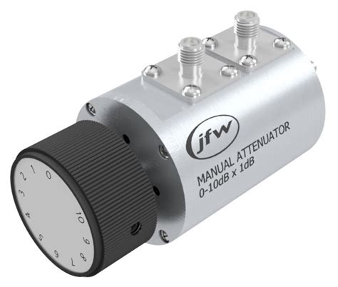 Manually Variable Attenuators Jfw Industries