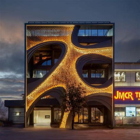 Pin By Héctor Hernández On Fachada Orgánica In 2024 Facade Design Metal Cladding Parametric