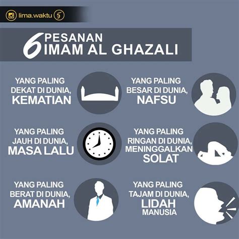 6 Pesan Imam Al Ghazali Shahabuddin Amerudin Utm