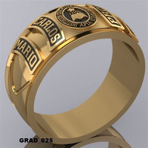 Anillos De Graduacion Hombre Bachiller Anillos De Grado Para Hombre